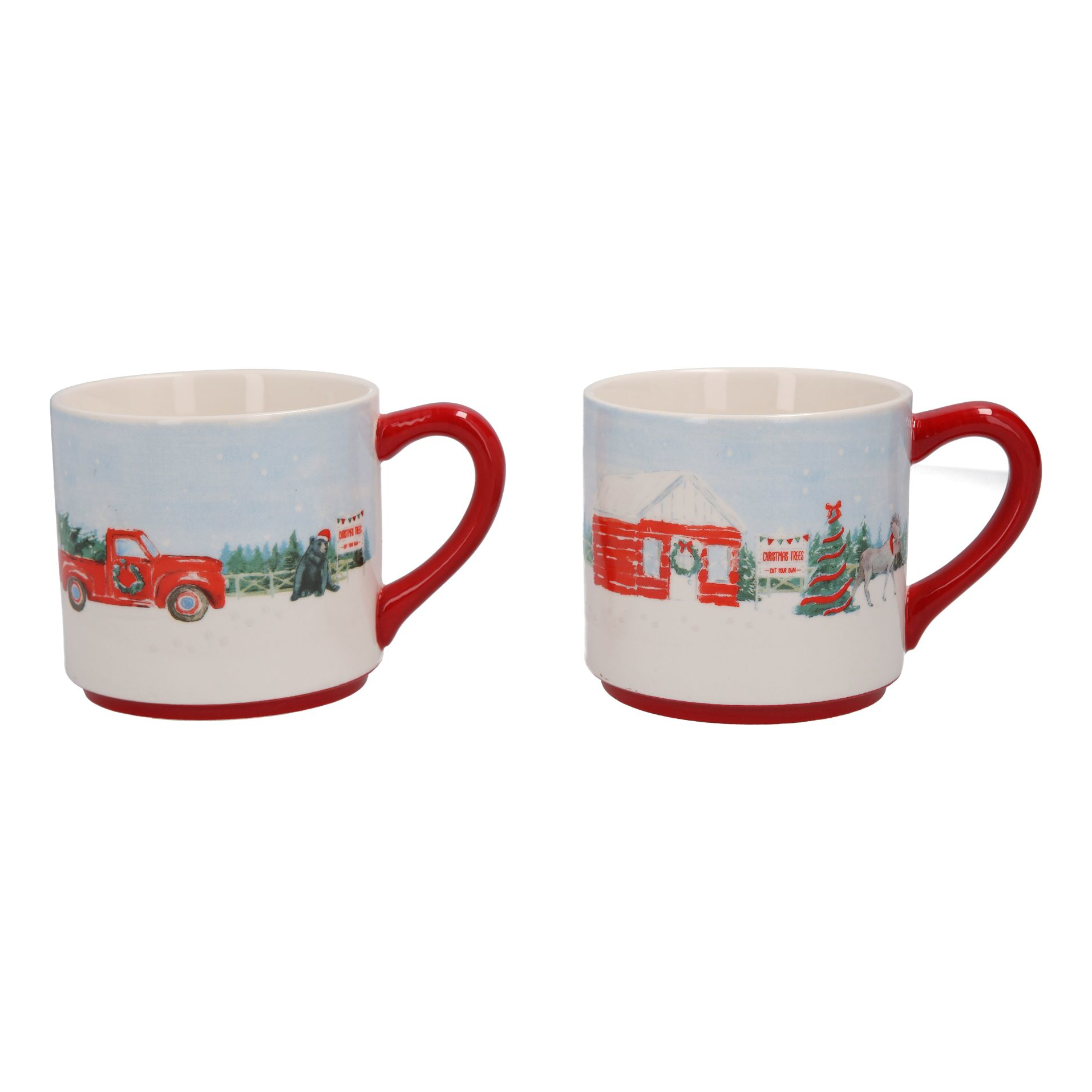 Bass Pro Shops Tree Farm Ceramic Mug Set | Bass Pro Shops